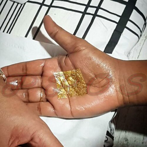 🤲24k Real Gold Foil Hand Blessing also known for⭐ Extreme Wealth ...