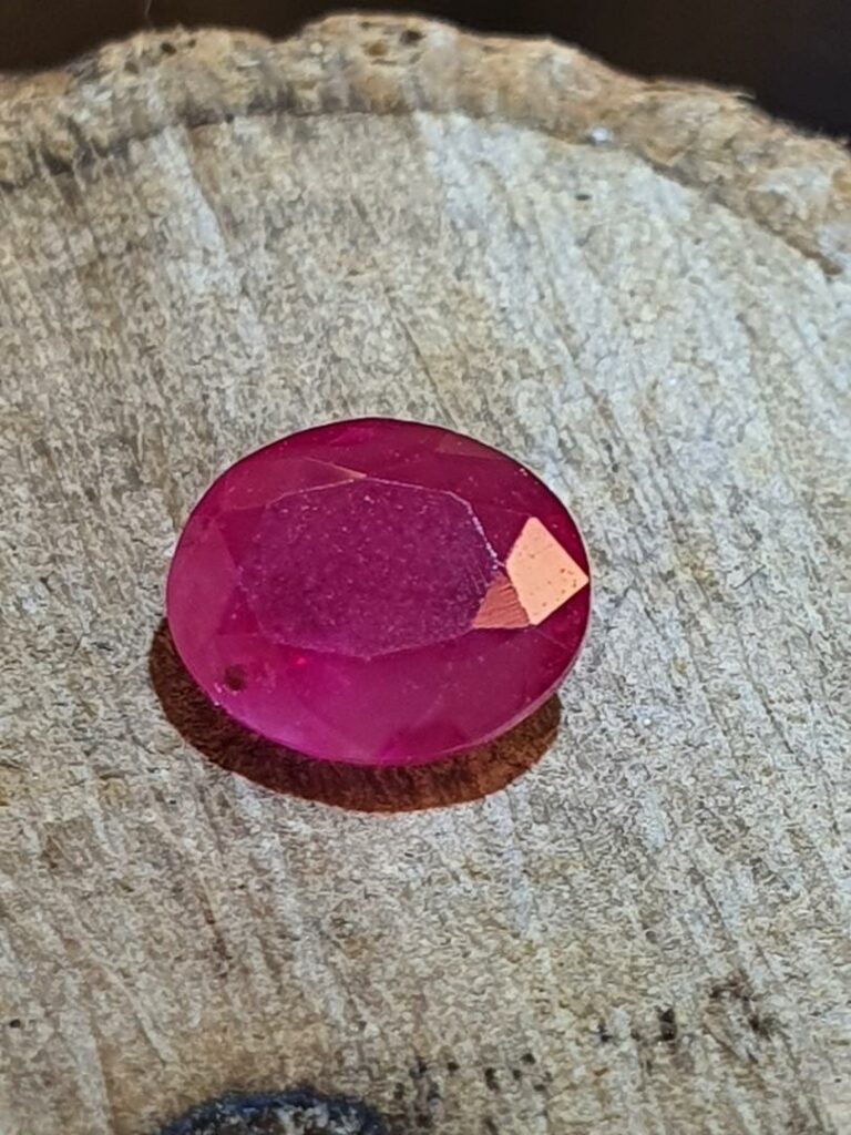 Intense Red Ruby, Octagon cut 0.95 Carats 💯 percent natural and ...