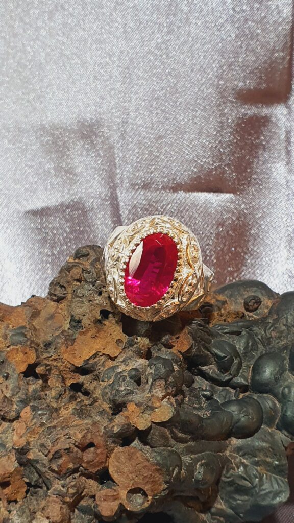 Bright Red Burmese CE Ruby10.45 Carats - Phra Pirab Occult Specialist
